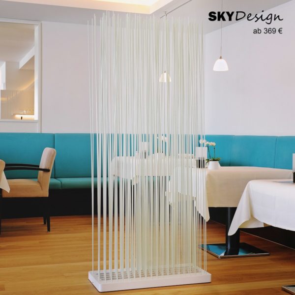 Skydesign Raumteiler, Sichtschutz und Trennwände fürs Büro